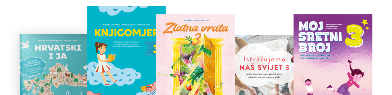 Razredna nastava 3. razred - Školska knjiga - udžbenici