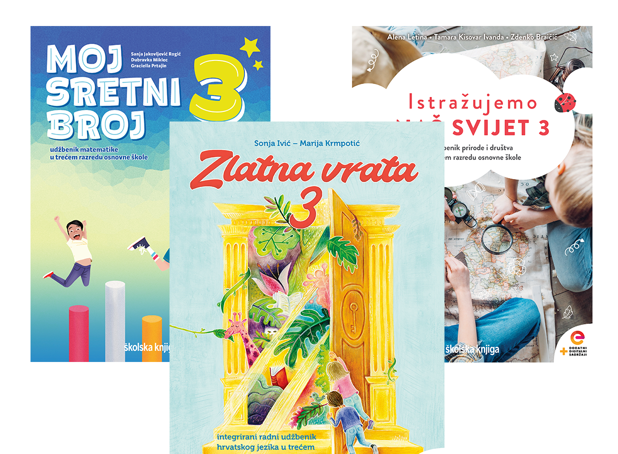 Razredna nastava 3. razred - Školska knjiga - udžbenici
