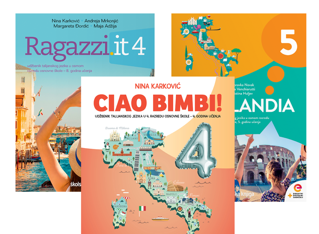 Talijanski jezik - Školska knjiga - udžbenici