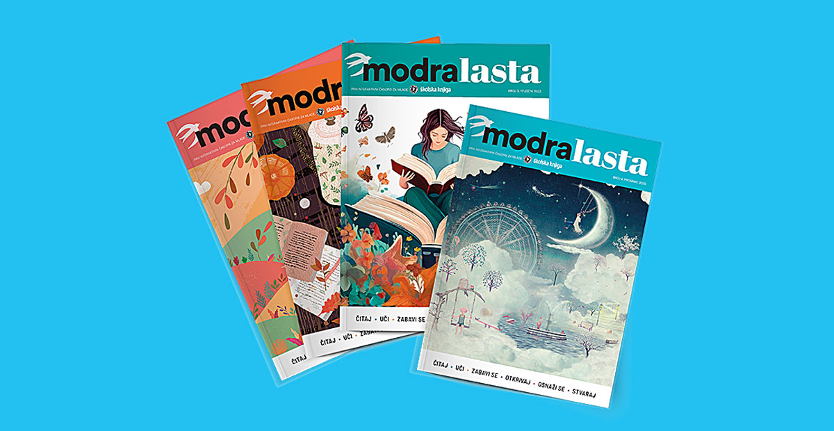 Modra Lasta - Školska knjiga - udžbenici